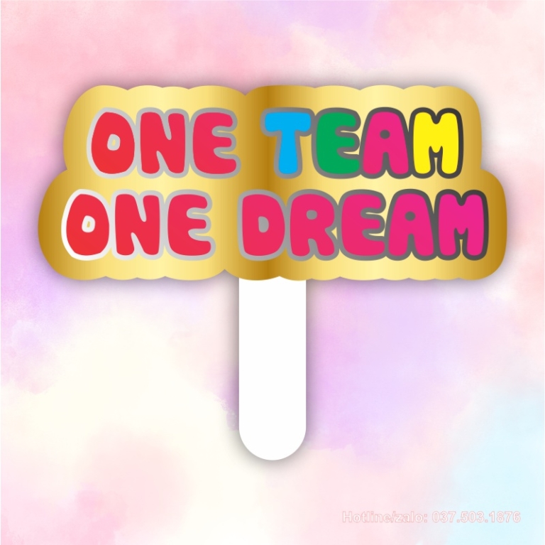 Hashtag one team one dream - Hashtag Cầm Tay