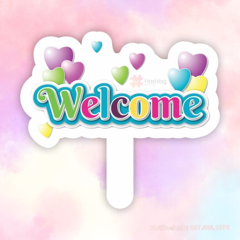 Hashtag welcome - Hashtag Cầm Tay
