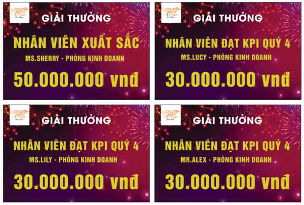 In Bảng Trao Giải Thưởng Dày 5 ly Đẹp, Chuẩn Màu Sắc 2025