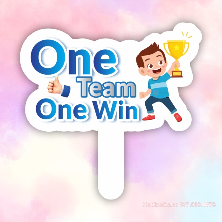 Hashtag we are one (có nhiều mẫu) - Hashtag Cầm Tay