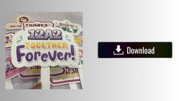 Tải file thiết kế hashtag cầm tay miễn phí, mới nhất 2025