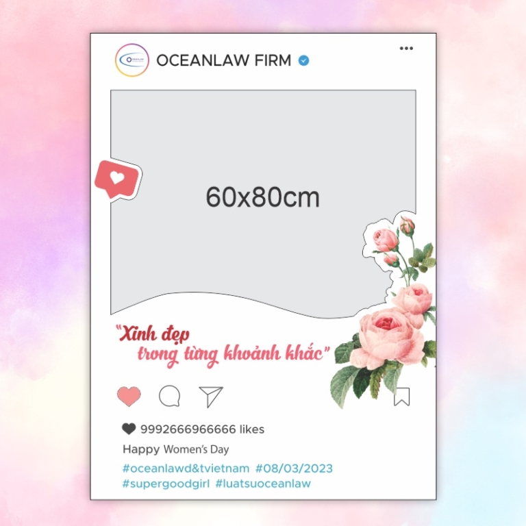 Khung check in sự kiện: Mẫu khung chụp hình đẹp nhất 2025