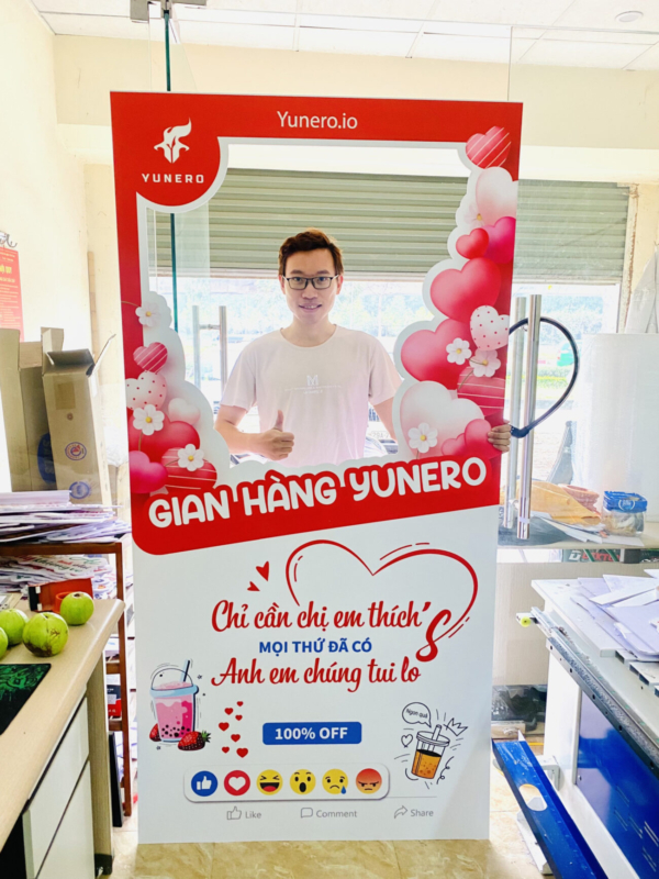 Khung check in sự kiện: Mẫu khung chụp hình đẹp nhất 2025