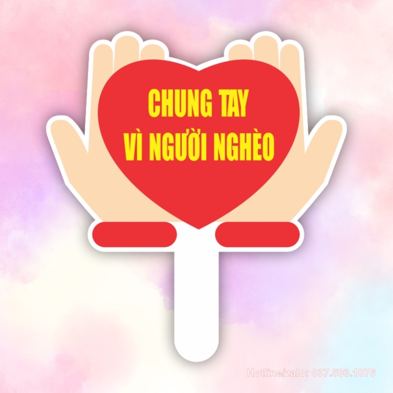 Hashtag từ thiện chung tay vì người nghèo - Hashtag Cầm Tay
