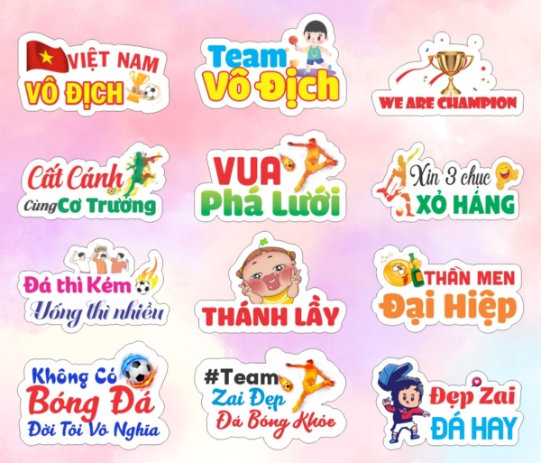 Hashtag bóng đá sôi động, cổ vũ đội bóng nhiệt huyết 2026