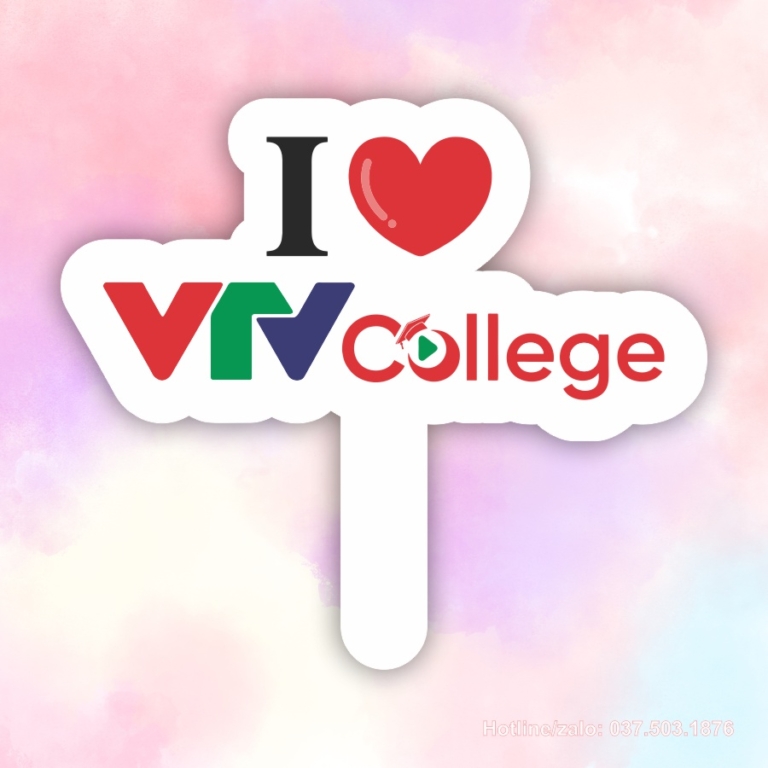 Hashtag cầm tay Trường Cao đẳng Truyền hình VTV College - Hashtag Cầm Tay
