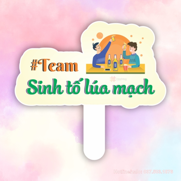 Hashtag team sinh tố lúa mạch - Hashtag Cầm Tay