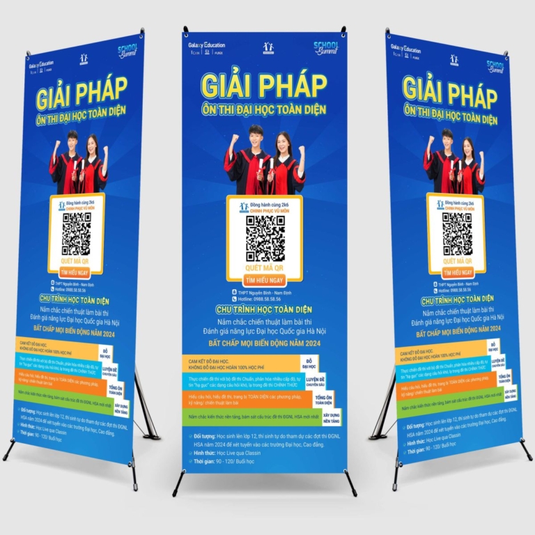 In Standee giá tốt, in Standee lấy ngay tại Hà Nội, HCM 2025