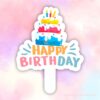 Hashtag Happy Birthday (có nhiều mẫu) - Hashtag Cầm Tay