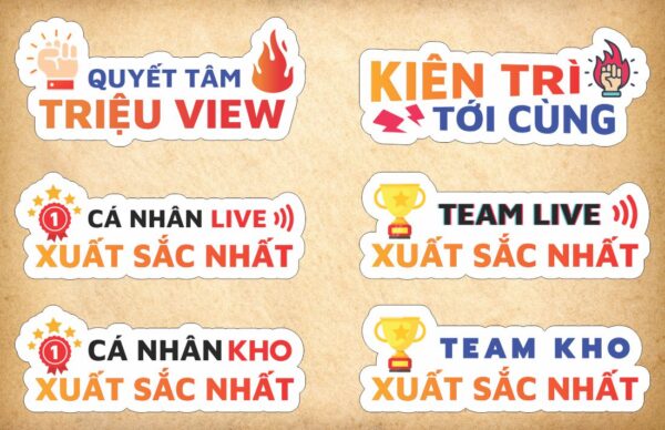 Hashtag livestream bán hàng, hút khách tương tác phiên live