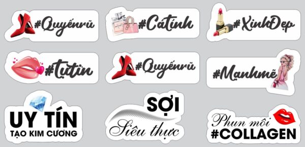 Hashtag spa, bộ hashtag cho cửa hàng spa thẩm mỹ làm đẹp