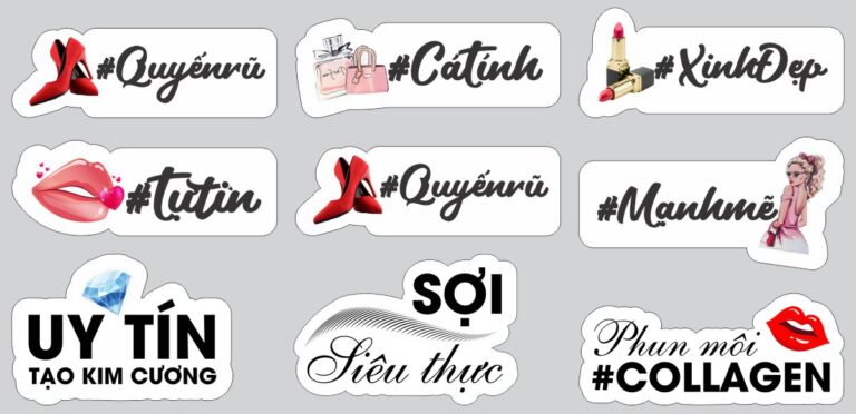 Hashtag spa, bộ hashtag cho cửa hàng spa thẩm mỹ làm đẹp